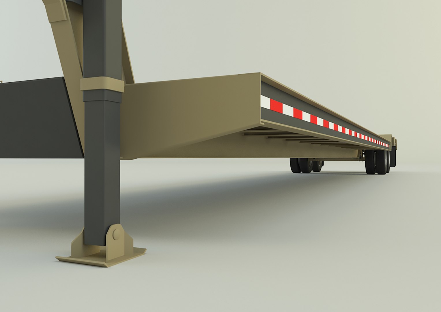 LowBoy Trailer 3D Model 3D Model - TurboSquid 2064919