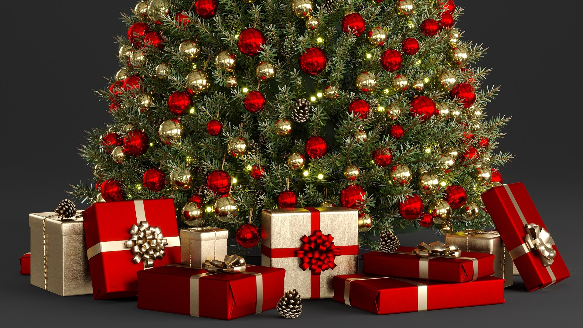 3D Christmas Tree Model - TurboSquid 1814992