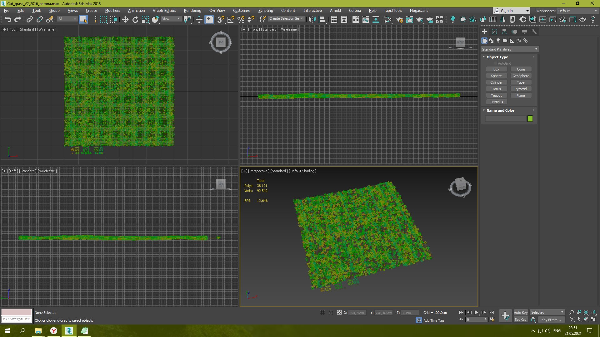 Cut Grass V2 3D Model - TurboSquid 1736594