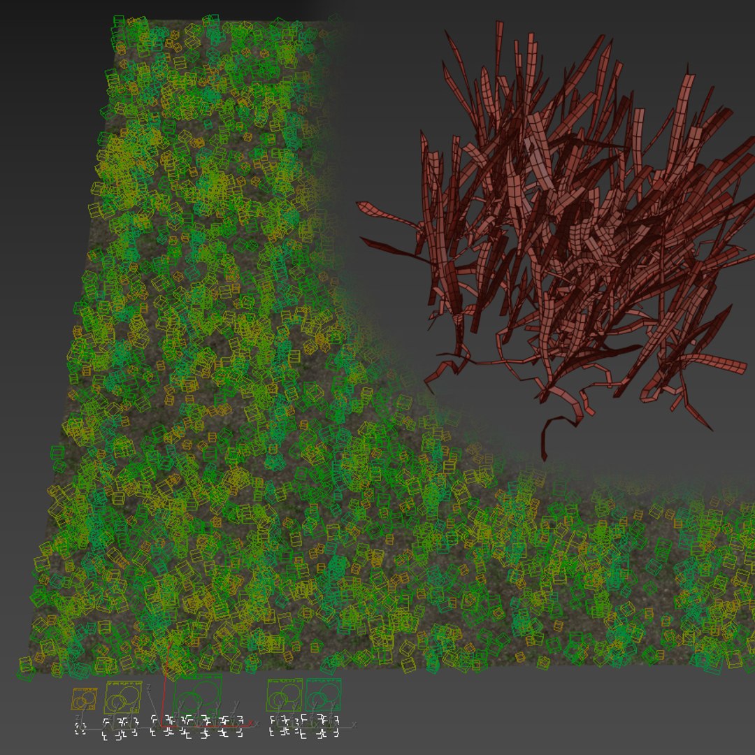 Cut Grass V2 3D Model - TurboSquid 1736594