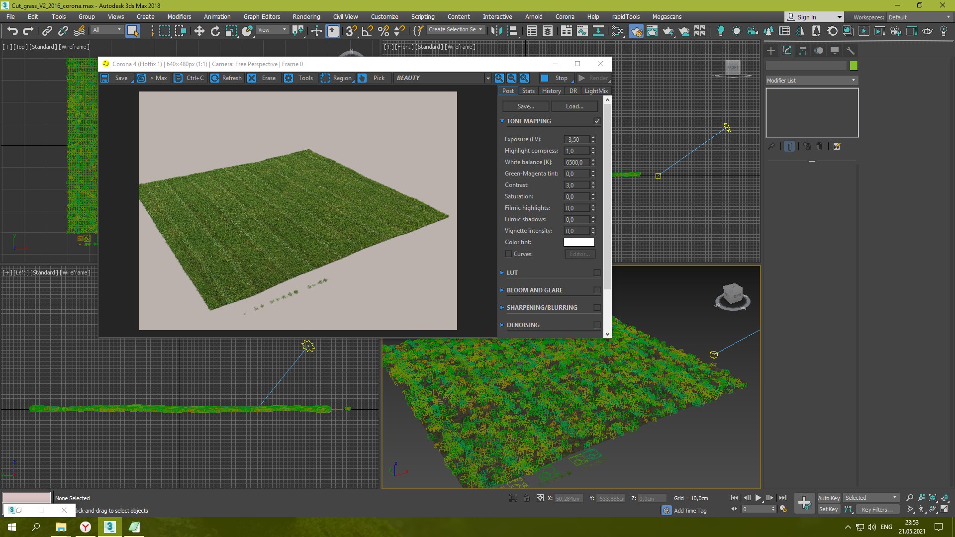 Cut Grass V2 3D Model - TurboSquid 1736594
