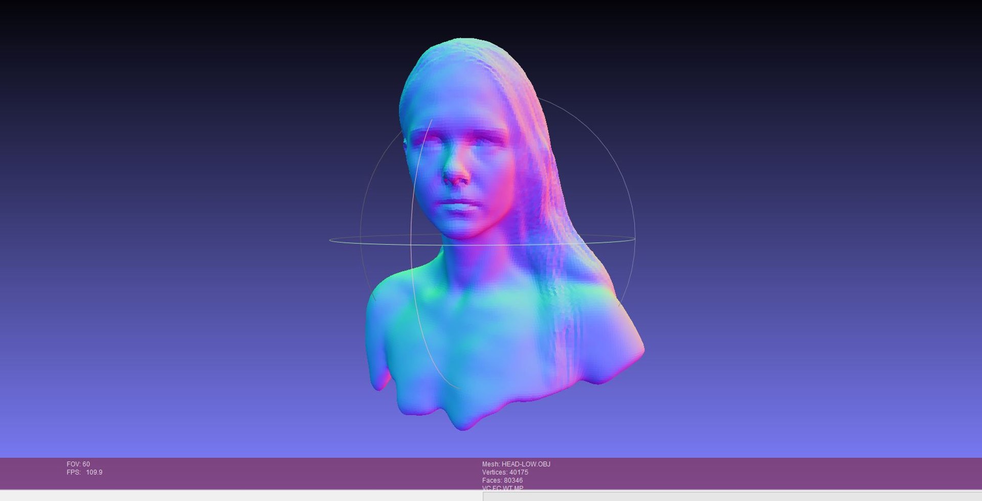 3d Female Bust
