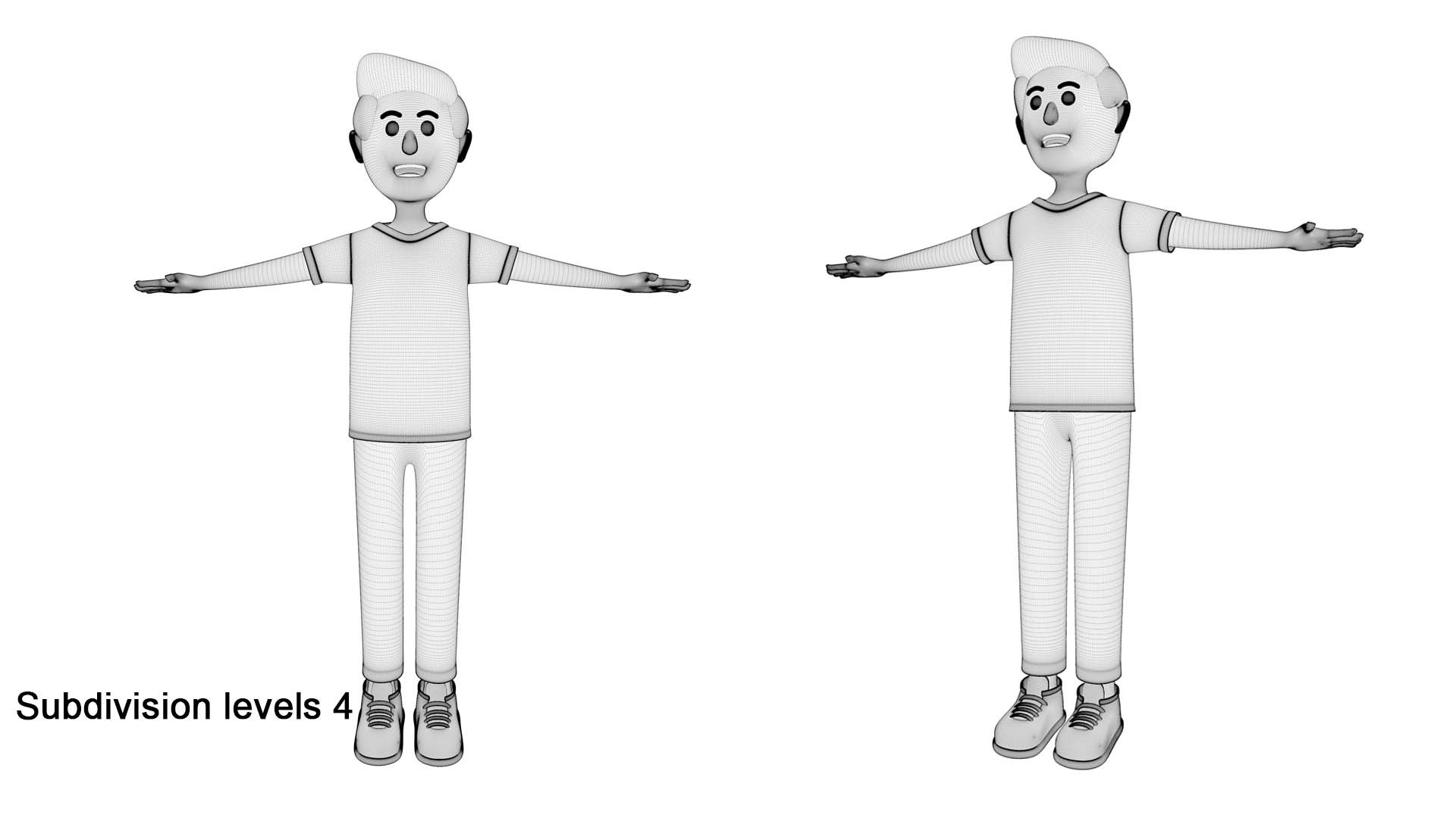 3D Cartoon Characters Illustration - TurboSquid 1702246