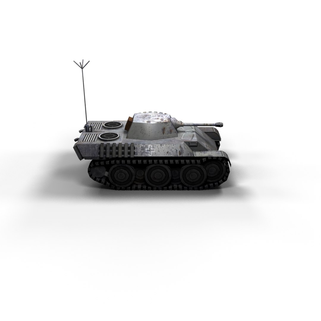 3d Vk Tank 2 Polys