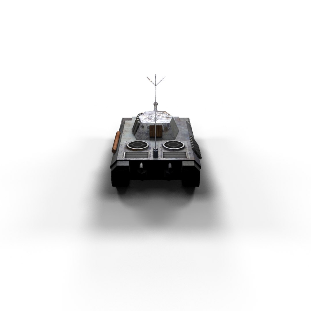 3d Vk Tank 2 Polys
