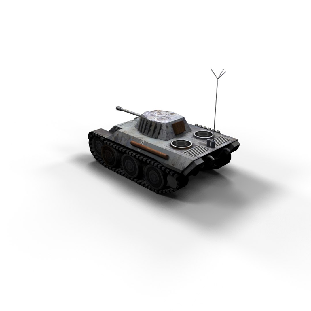 3d Vk Tank 2 Polys