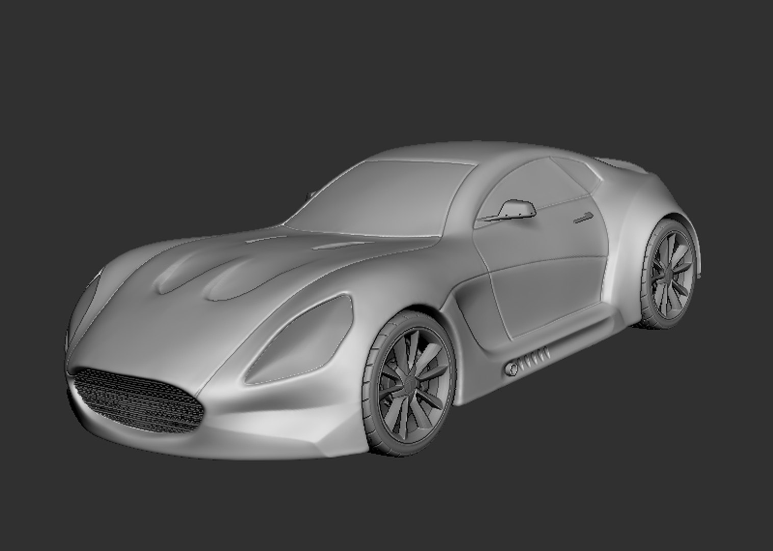 Concept Car 3D Model - TurboSquid 1972608