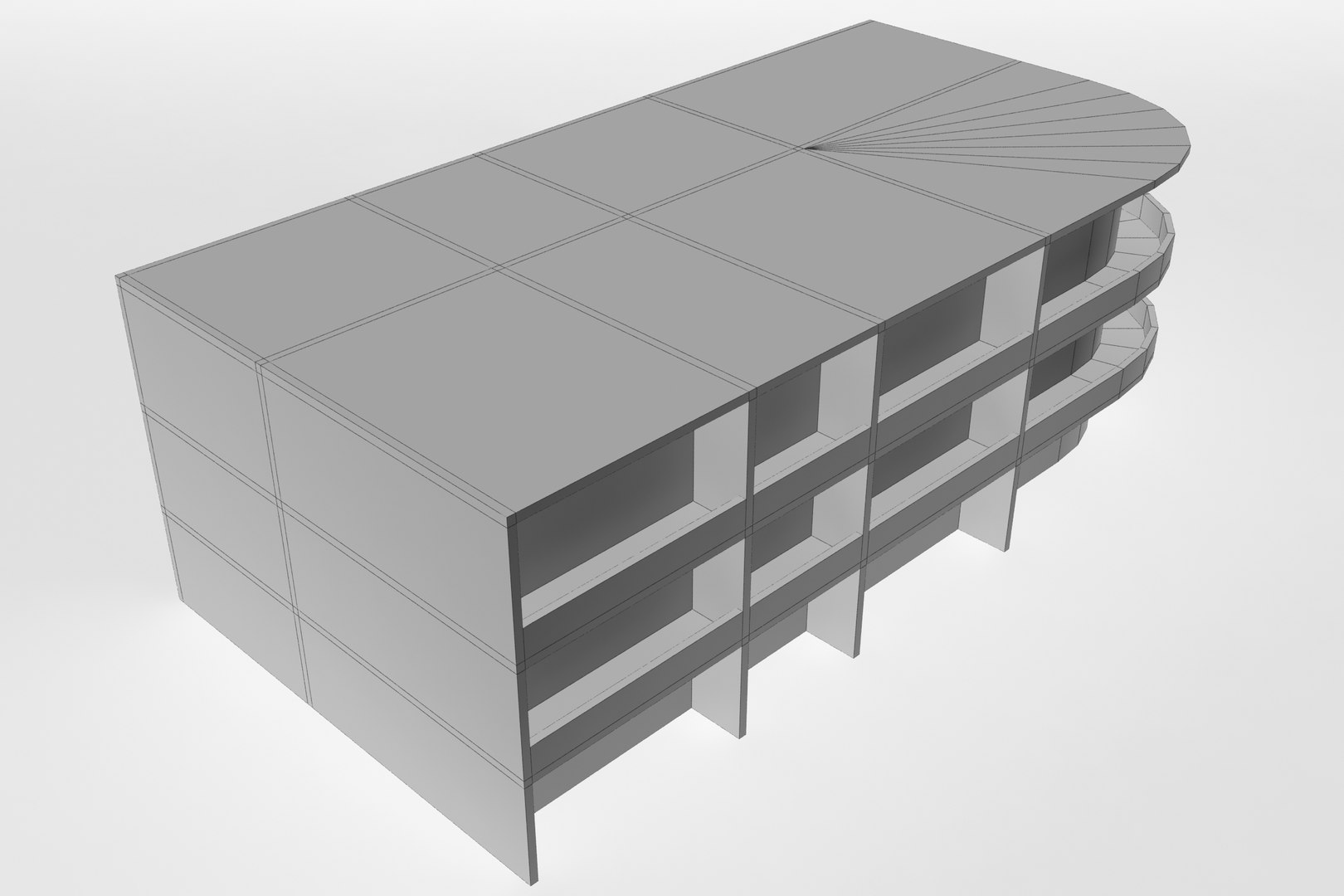 3D Old Building V3 - TurboSquid 1543580