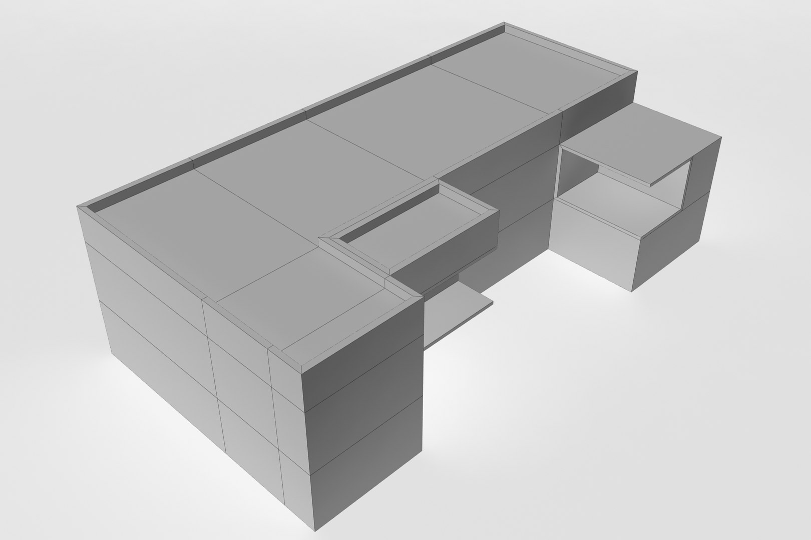 3D Old Building V3 - TurboSquid 1543580