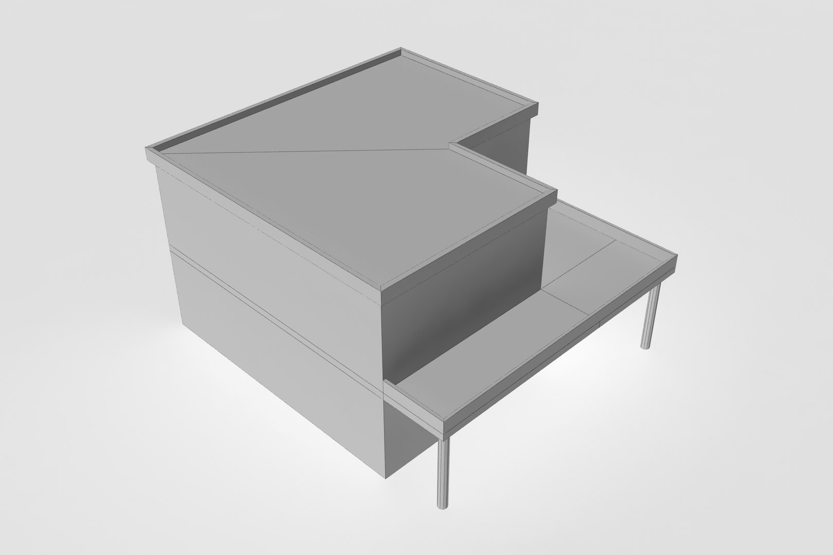 3D Old Building V3 - TurboSquid 1543580