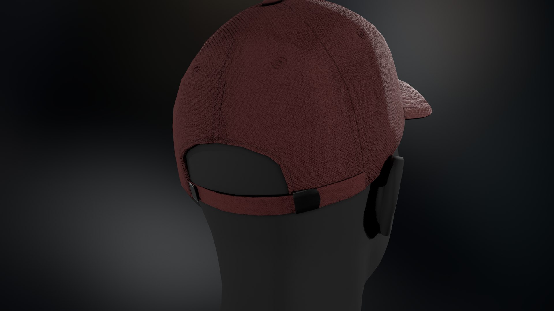 3D Red Basketball Hat Model - TurboSquid 1865920