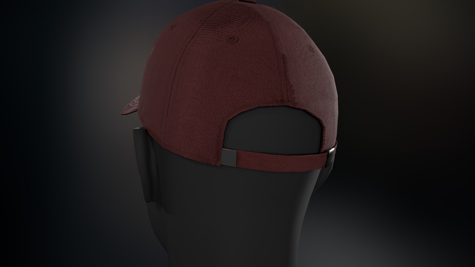 3D Red Basketball Hat Model - TurboSquid 1865920