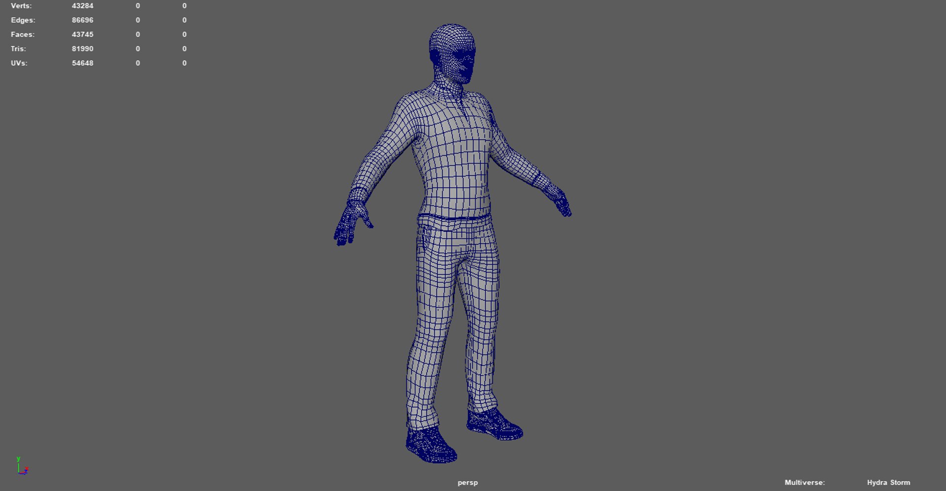 3D Realistic Game Ready Male Character with Facial Motion Capture ...