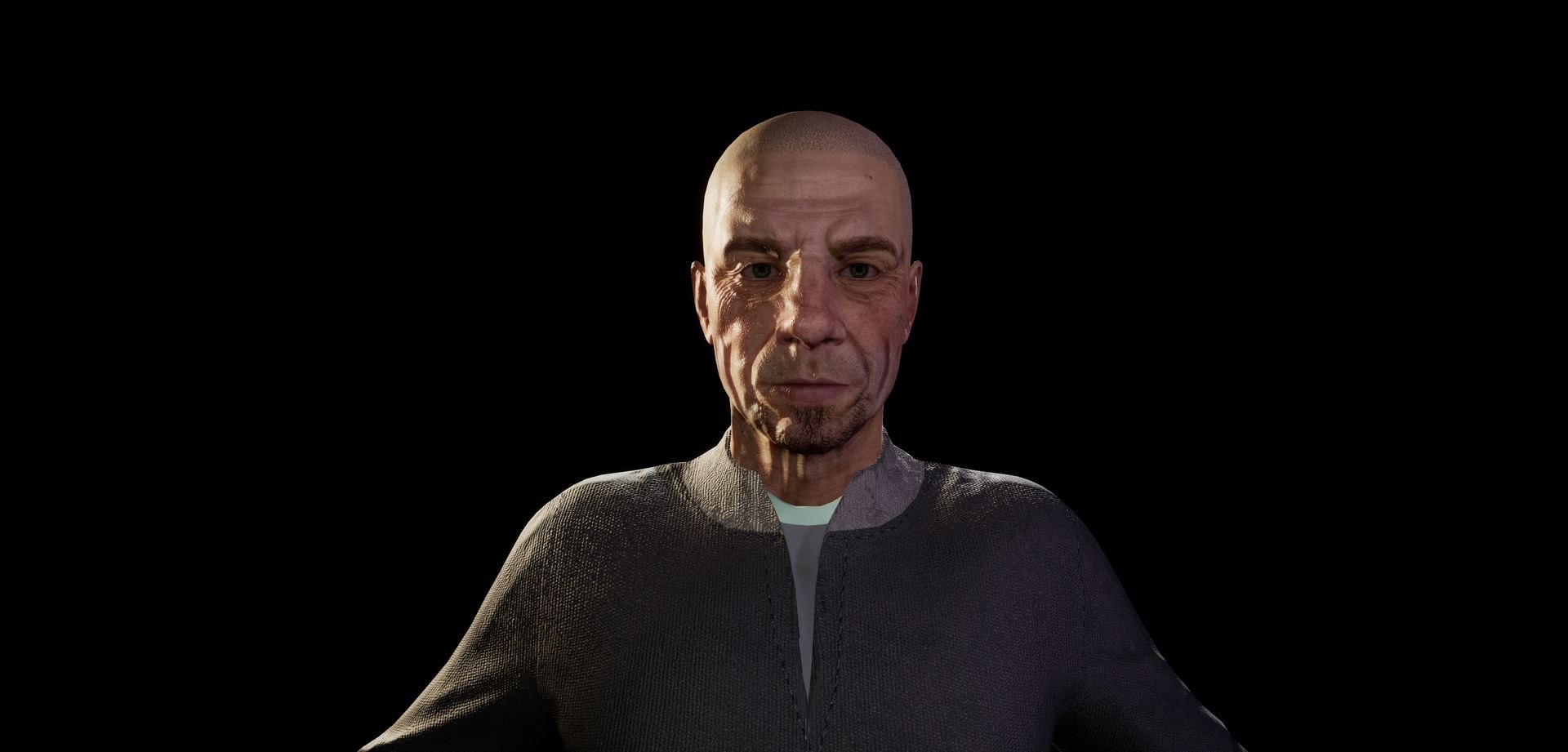 3D Realistic Game Ready Male Character With Facial Motion Capture ...