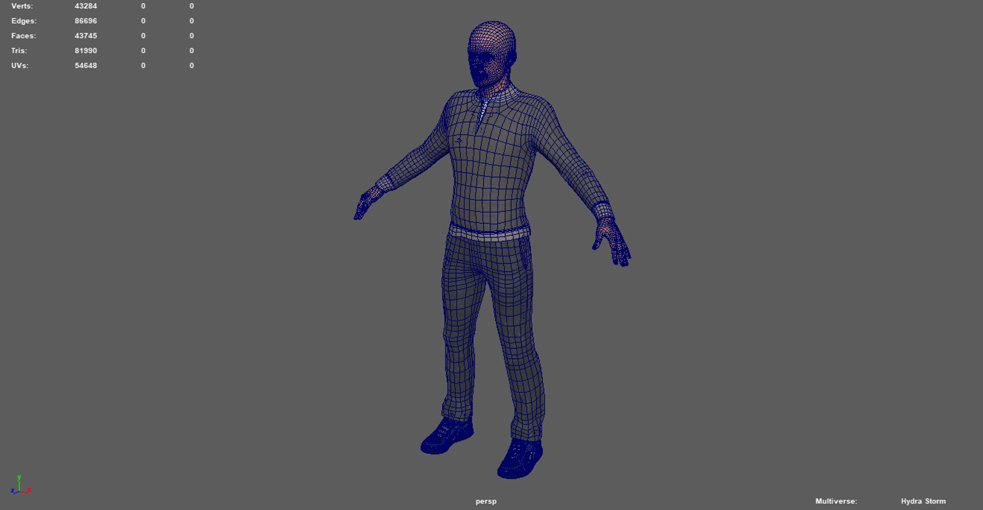 3D Realistic Game Ready Male Character with Facial Motion Capture ...