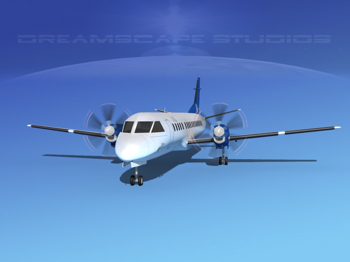 3D Cockpit Saab 2000 - TurboSquid 1203940