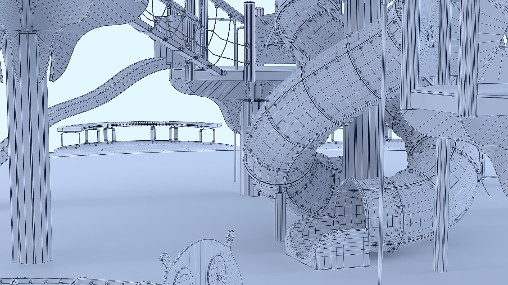 3D Model Big Playground - TurboSquid 2437267