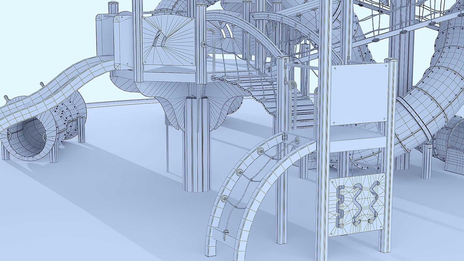 3D Model Big Playground - TurboSquid 2437267