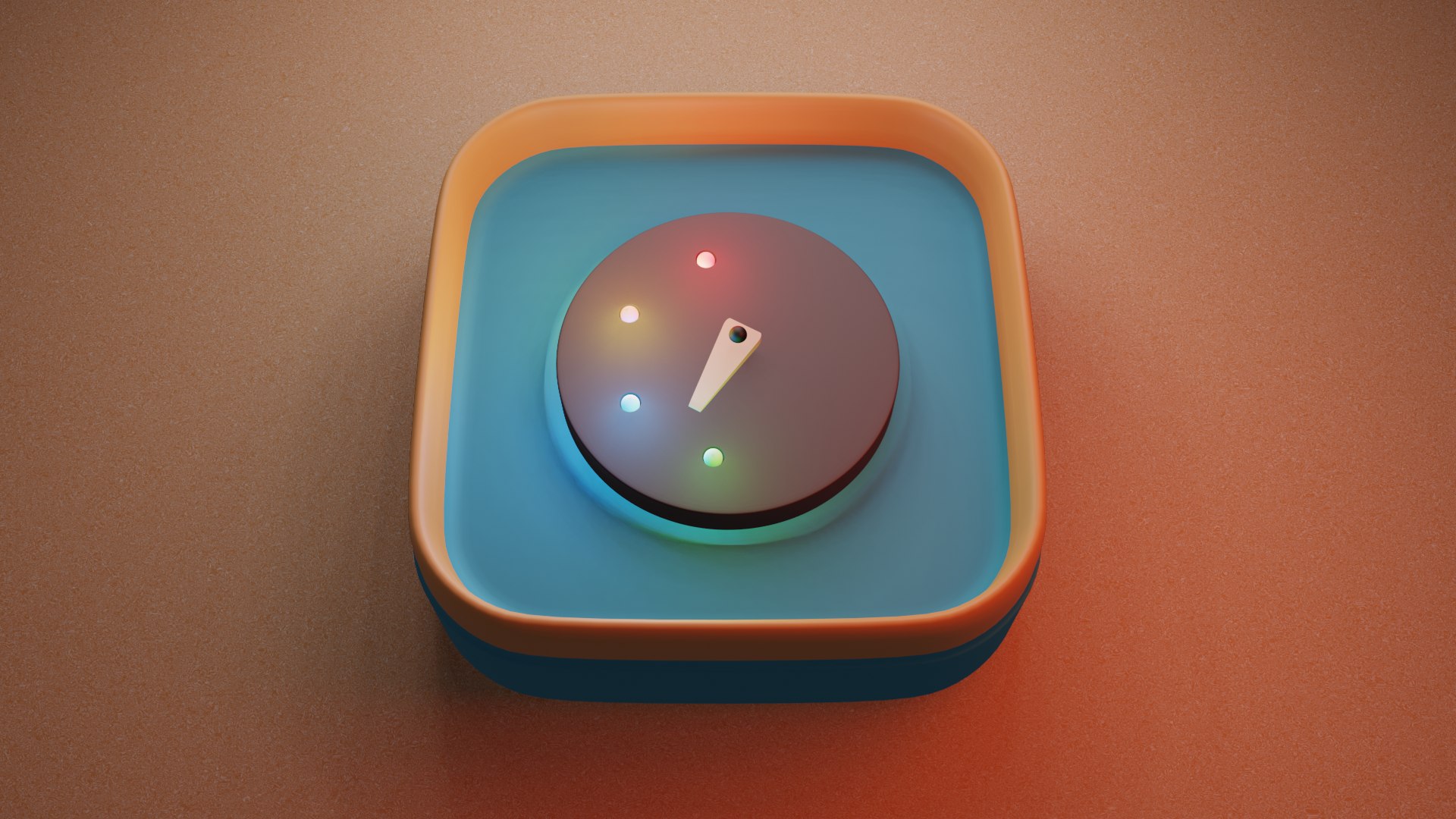 3D 8 High Quality White Noise Speaker App Icons Low-poly 3D Model ...