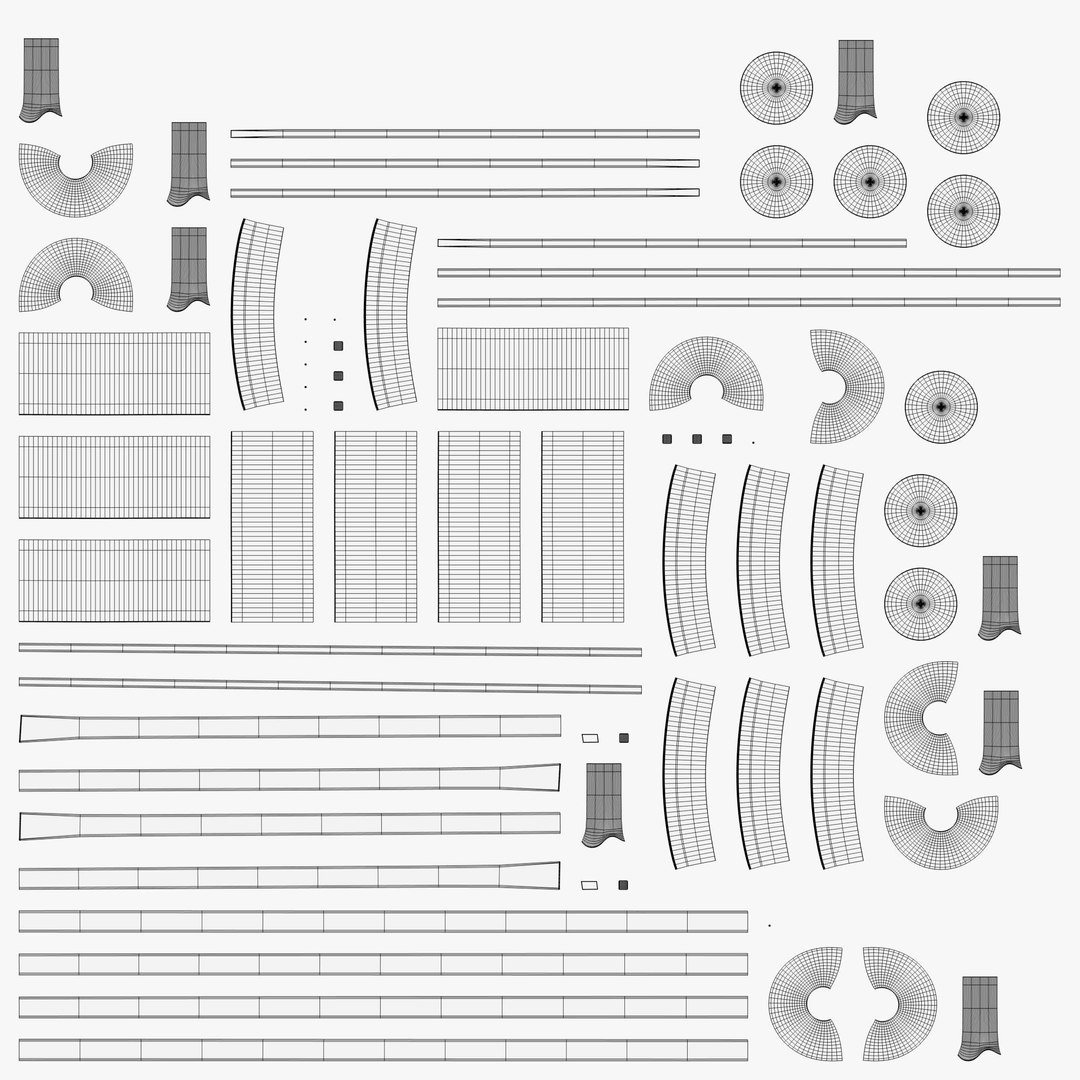 3d Model Studio Light Ceiling Frame