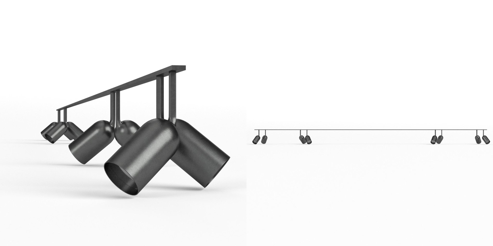 3d Model Studio Light Ceiling Frame