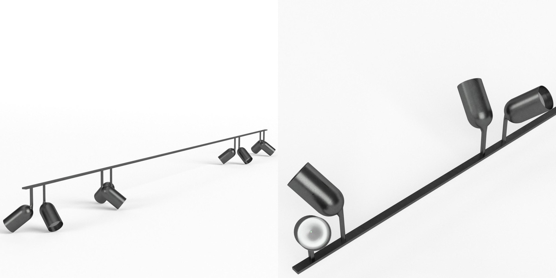 3d Model Studio Light Ceiling Frame