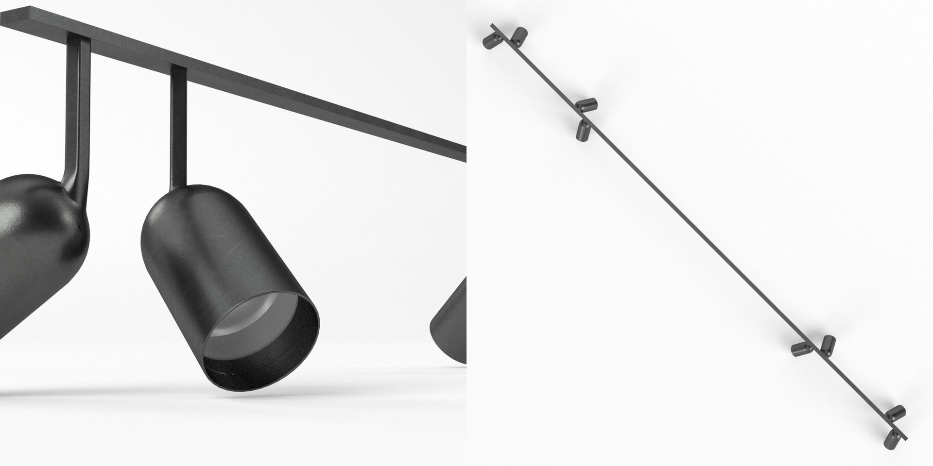 3d Model Studio Light Ceiling Frame