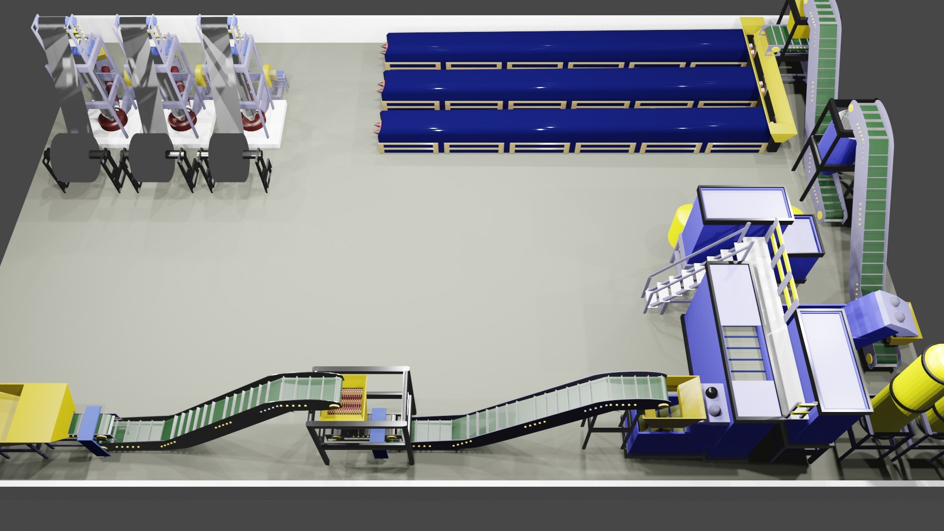 3D Model Plastics Recycle Plant - TurboSquid 2187665