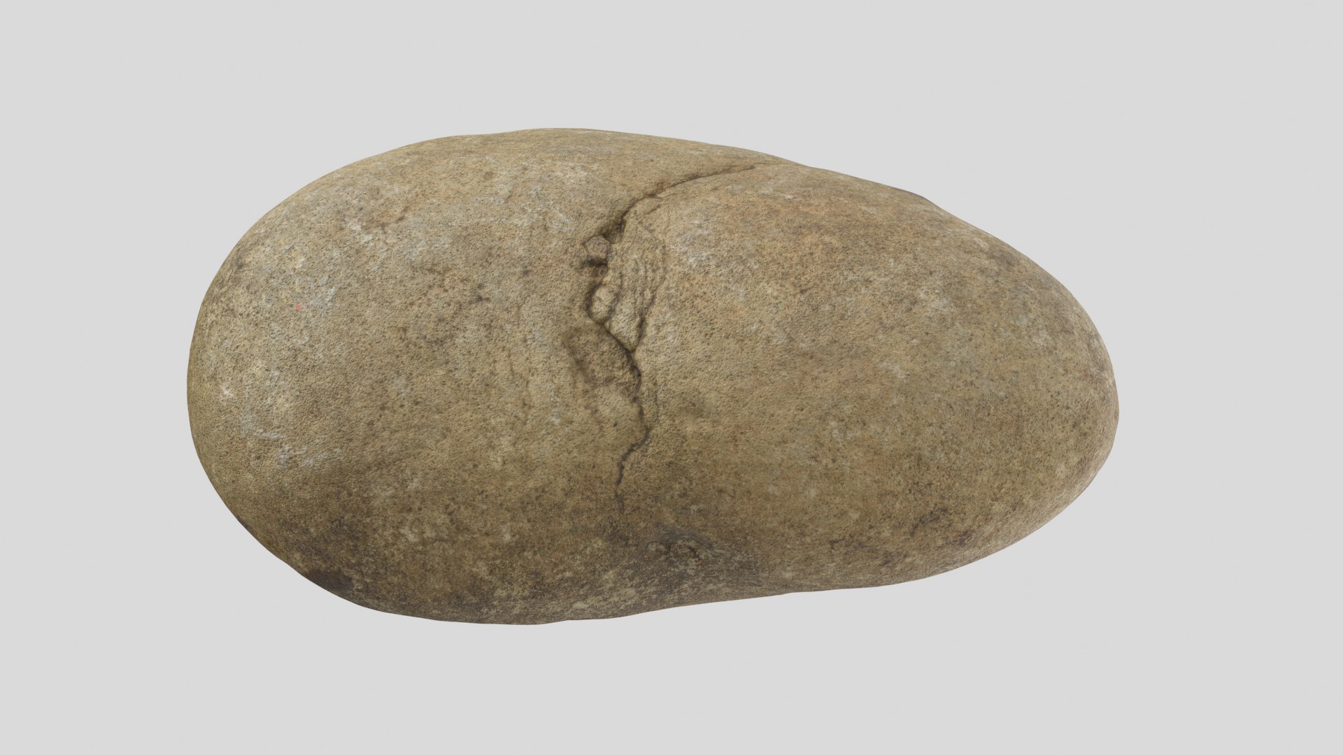 3D Round Stone 02 model - TurboSquid 1740927