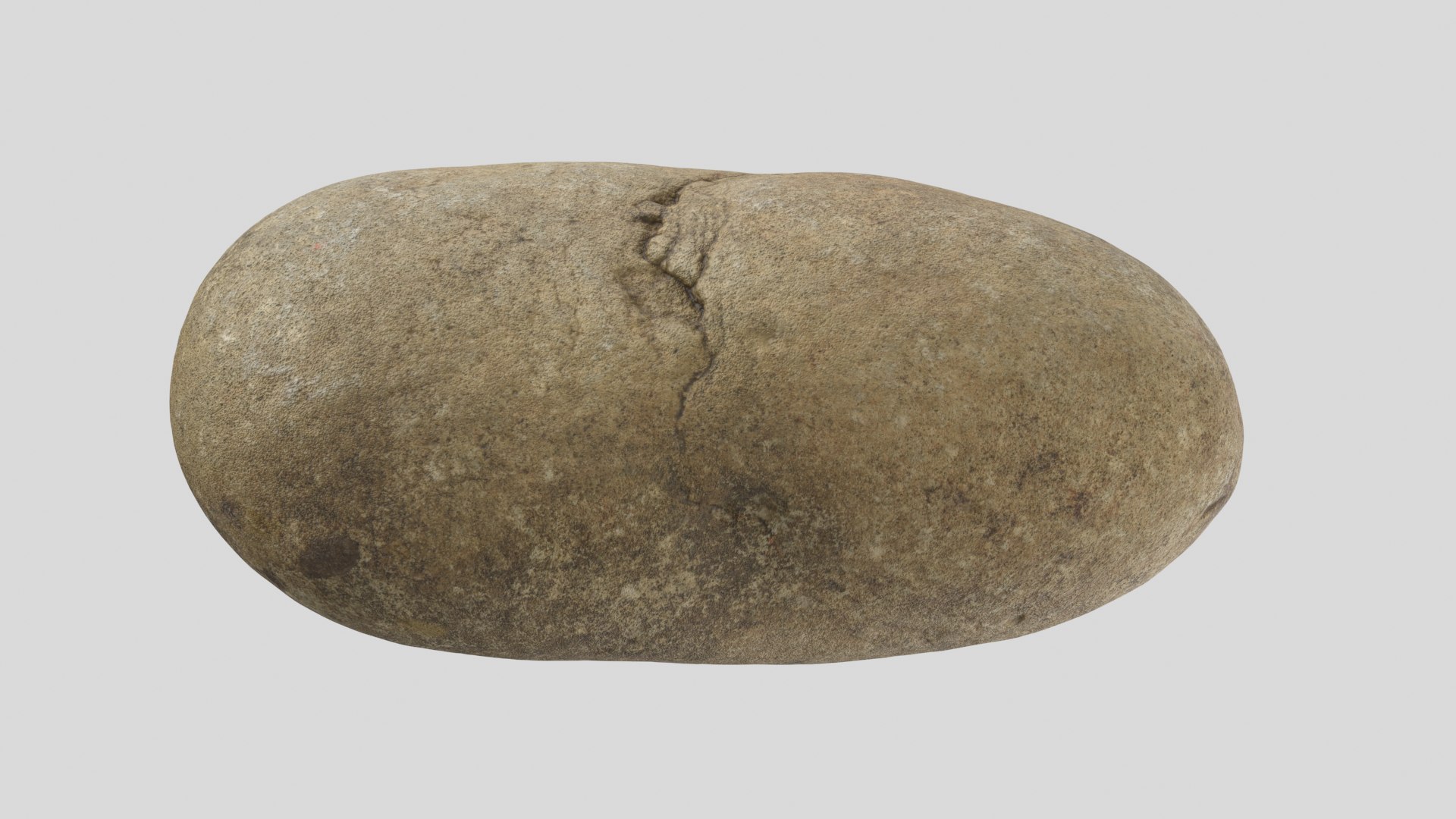 3D Round Stone 02 model - TurboSquid 1740927