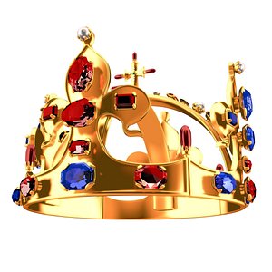 max realistic royal crown