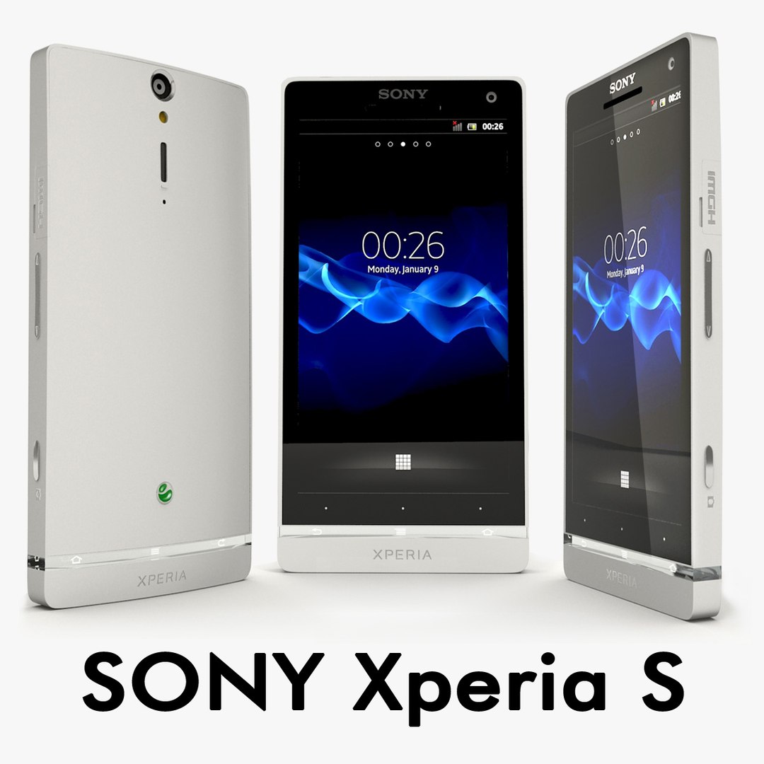 3d model android phone sony xperia