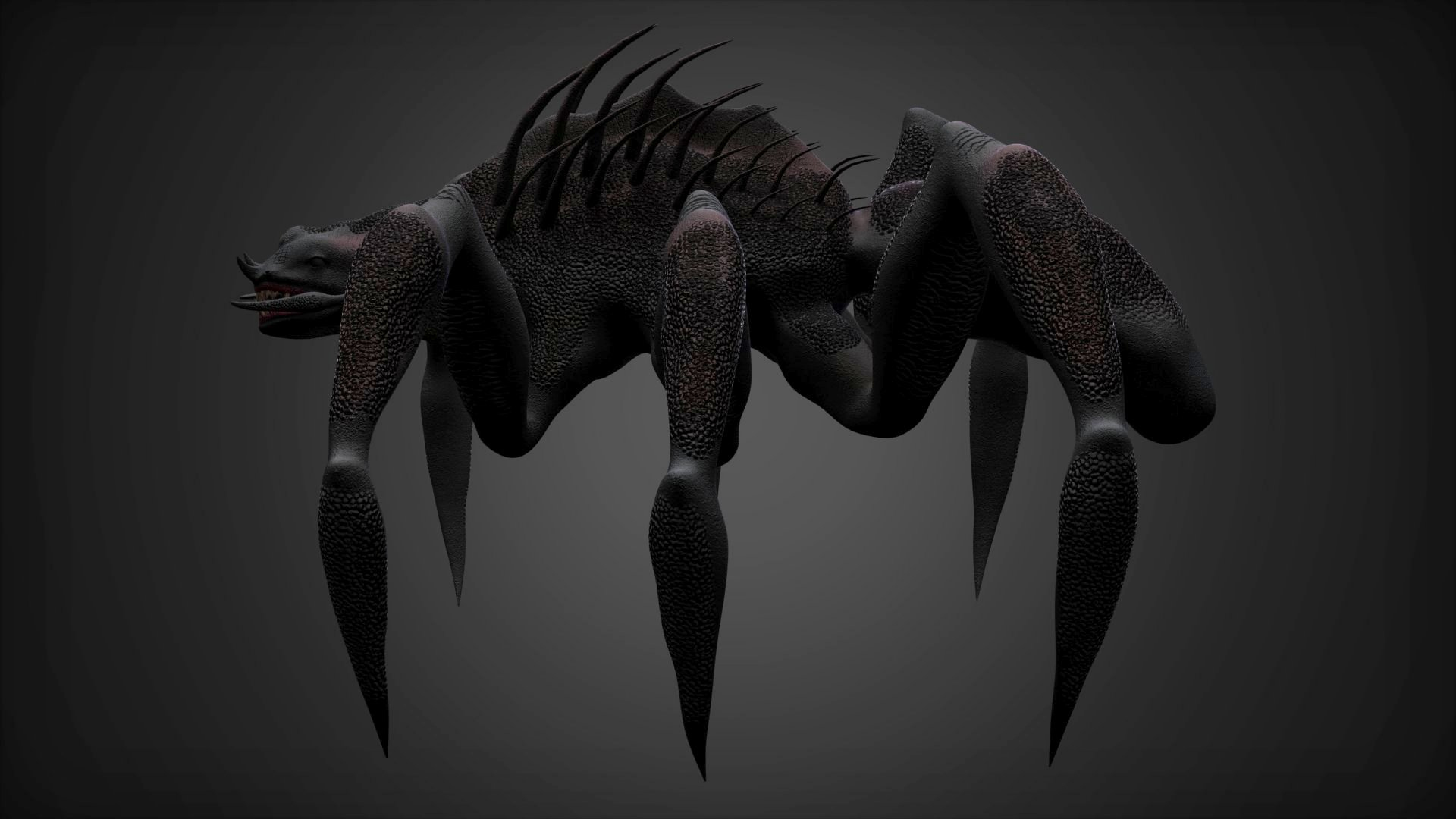 3D spider monster - TurboSquid 1463533