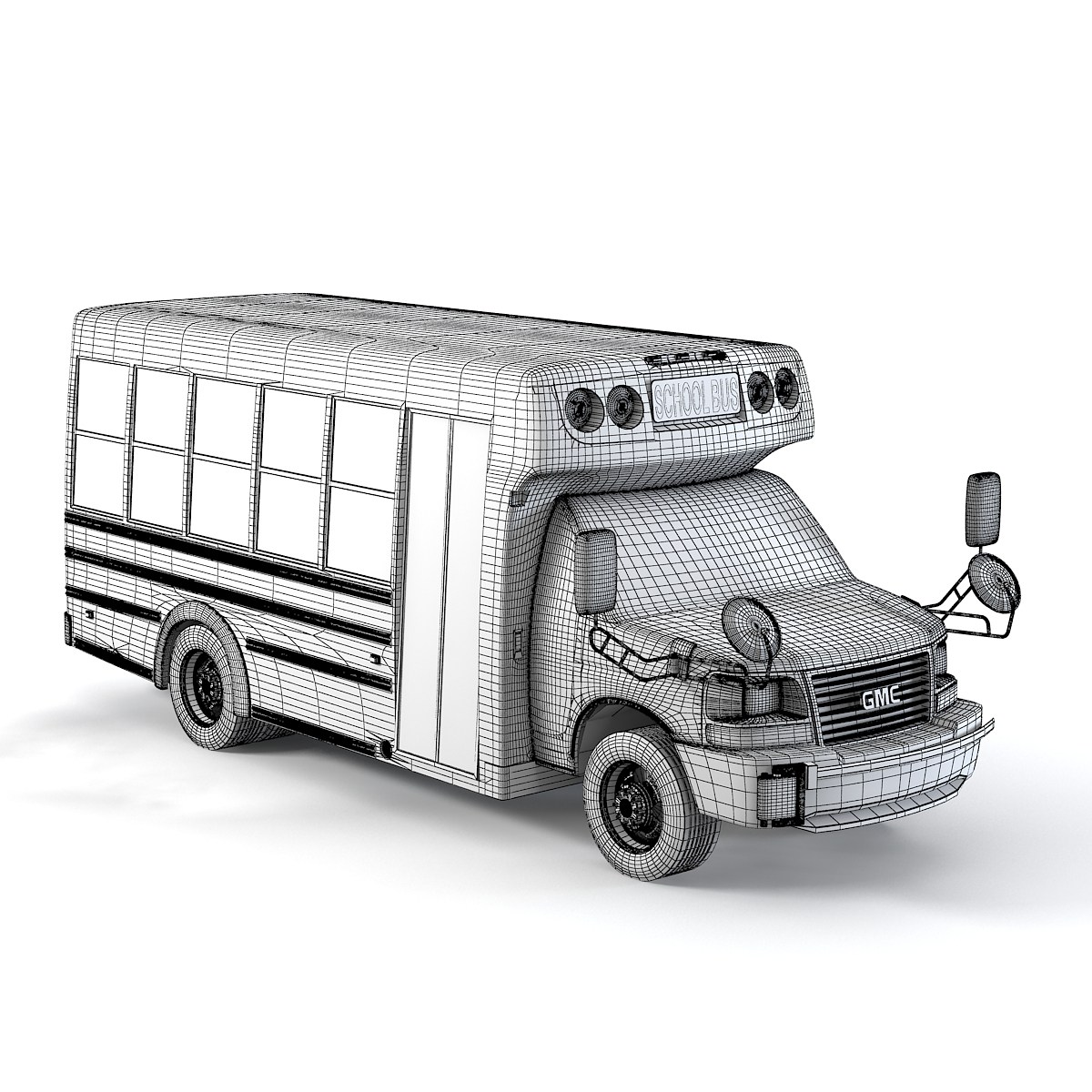 3ds school bus