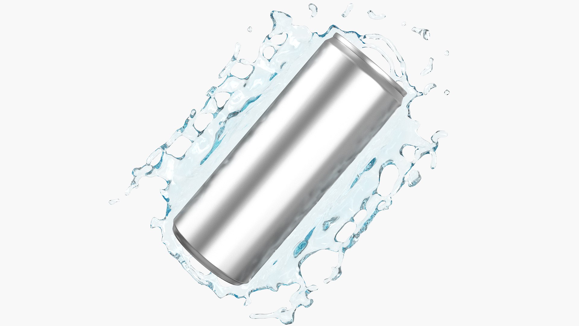 3D Splash 1 Slim Can 250ml - TurboSquid 1717468