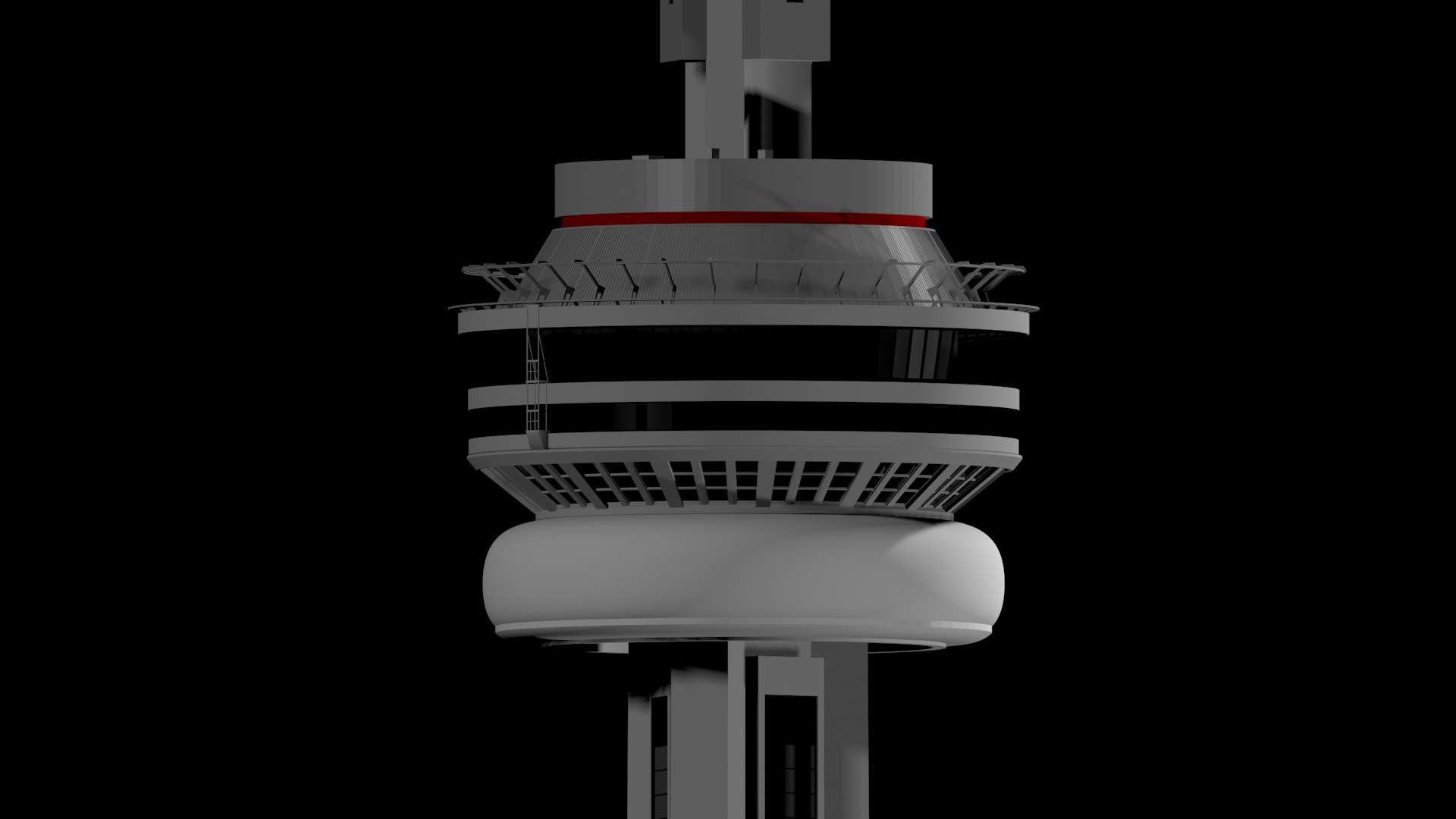 3D cn tower canadian national - TurboSquid 1640463