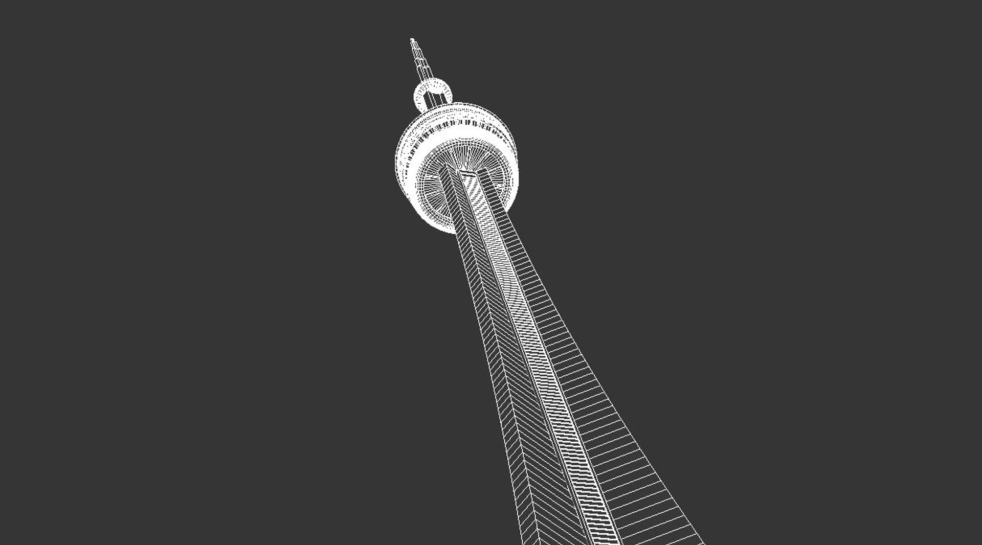 3D cn tower canadian national - TurboSquid 1640463