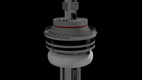 3D cn tower canadian national - TurboSquid 1640463