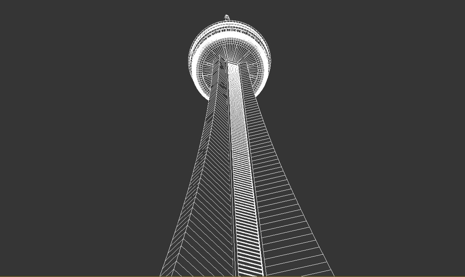 3D cn tower canadian national - TurboSquid 1640463