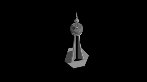 3D cn tower canadian national - TurboSquid 1640463