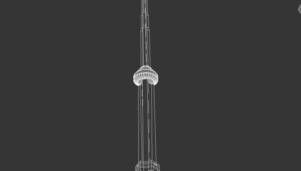 3D cn tower canadian national - TurboSquid 1640463