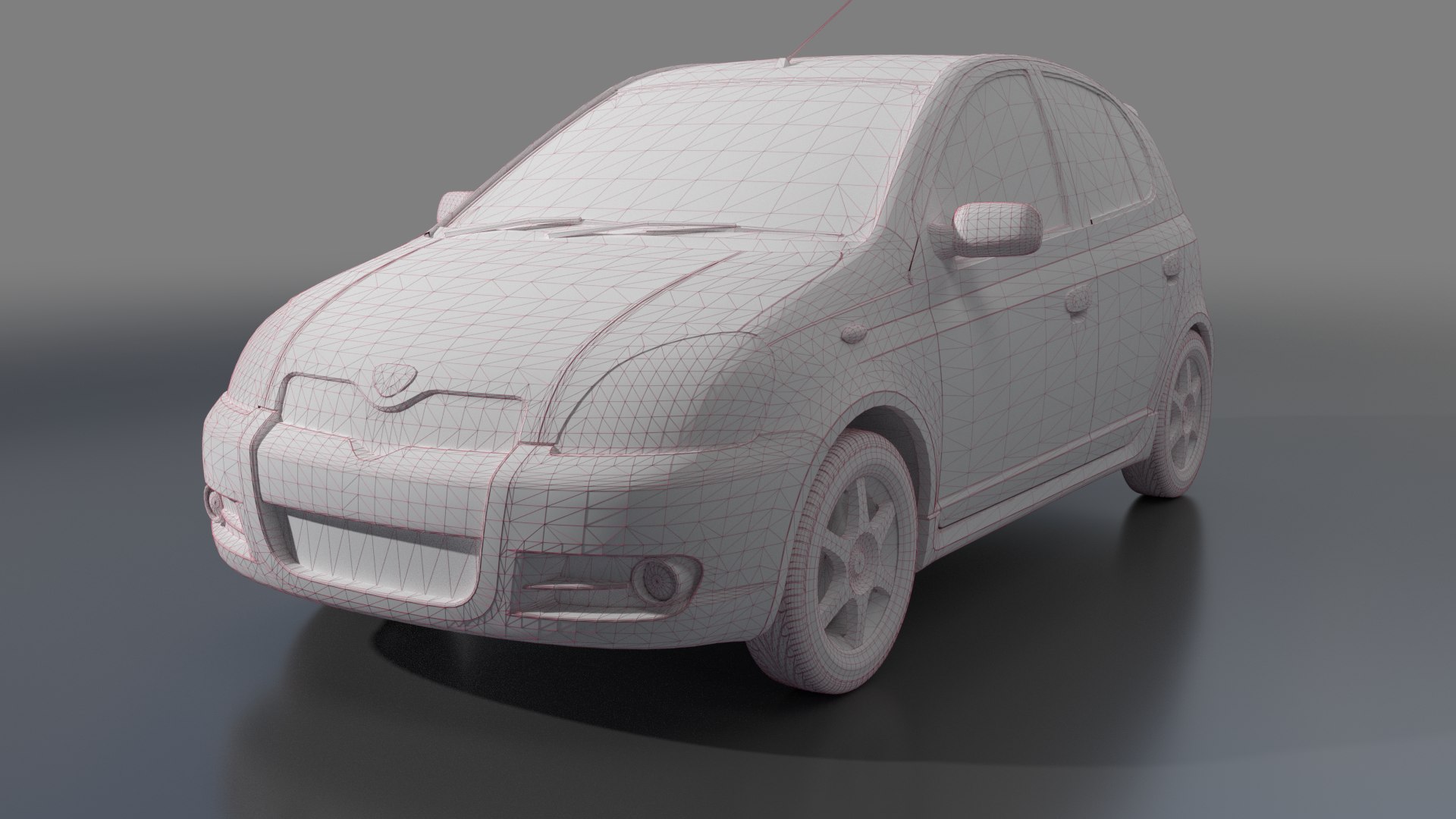 3D Toyota Vitz - TurboSquid 1195823