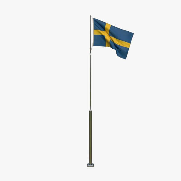 Animated Sweden Flag 3D model - TurboSquid 1799173