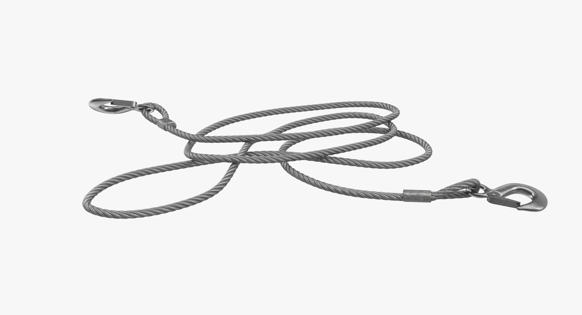 3D Model Vehicle Steel Wire Tow - TurboSquid 1283453