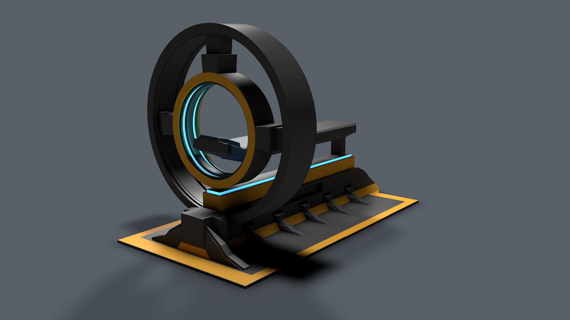 3D Model Sci Fi Scanner - TurboSquid 1771189