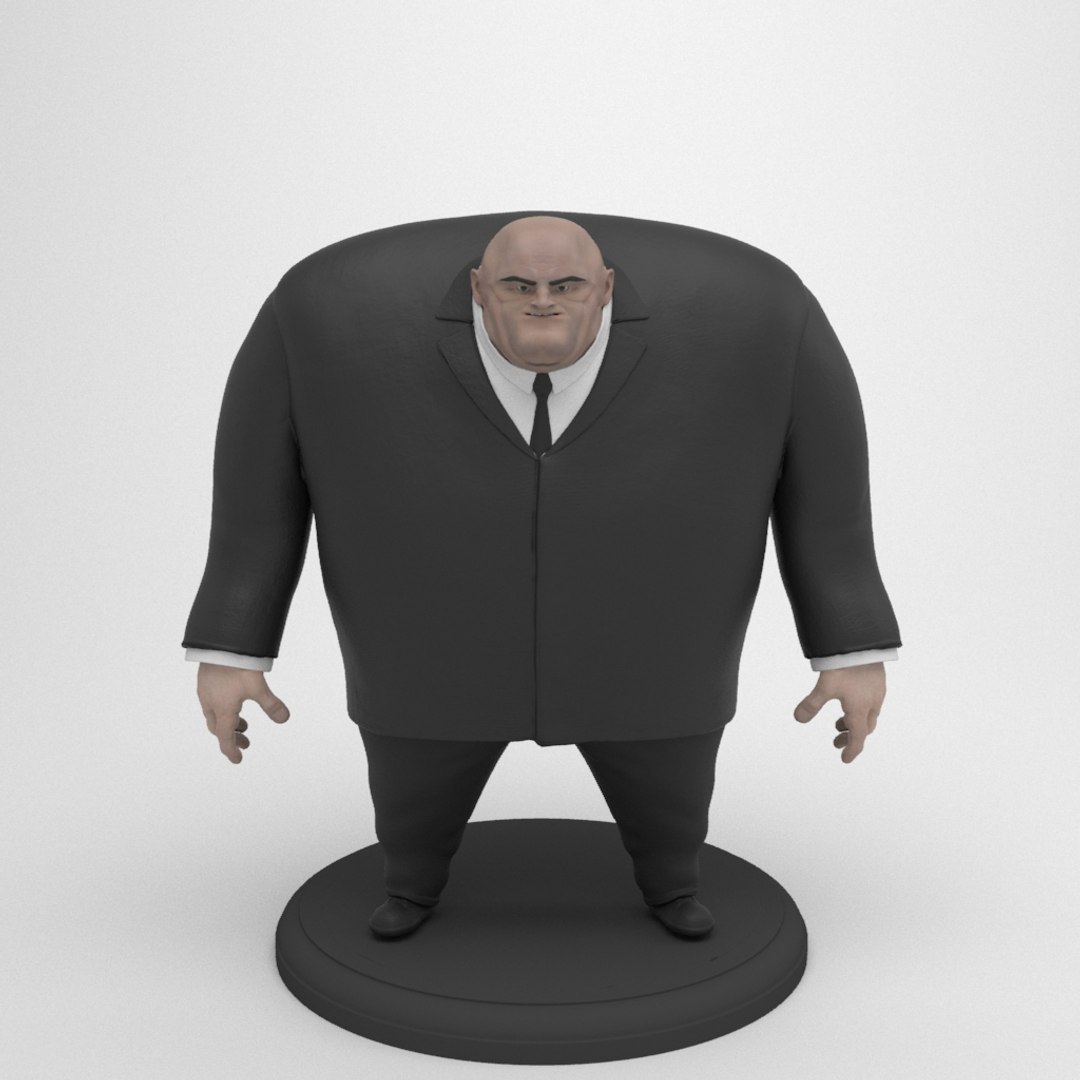 3D Spiderman King Pin Model - TurboSquid 1422780