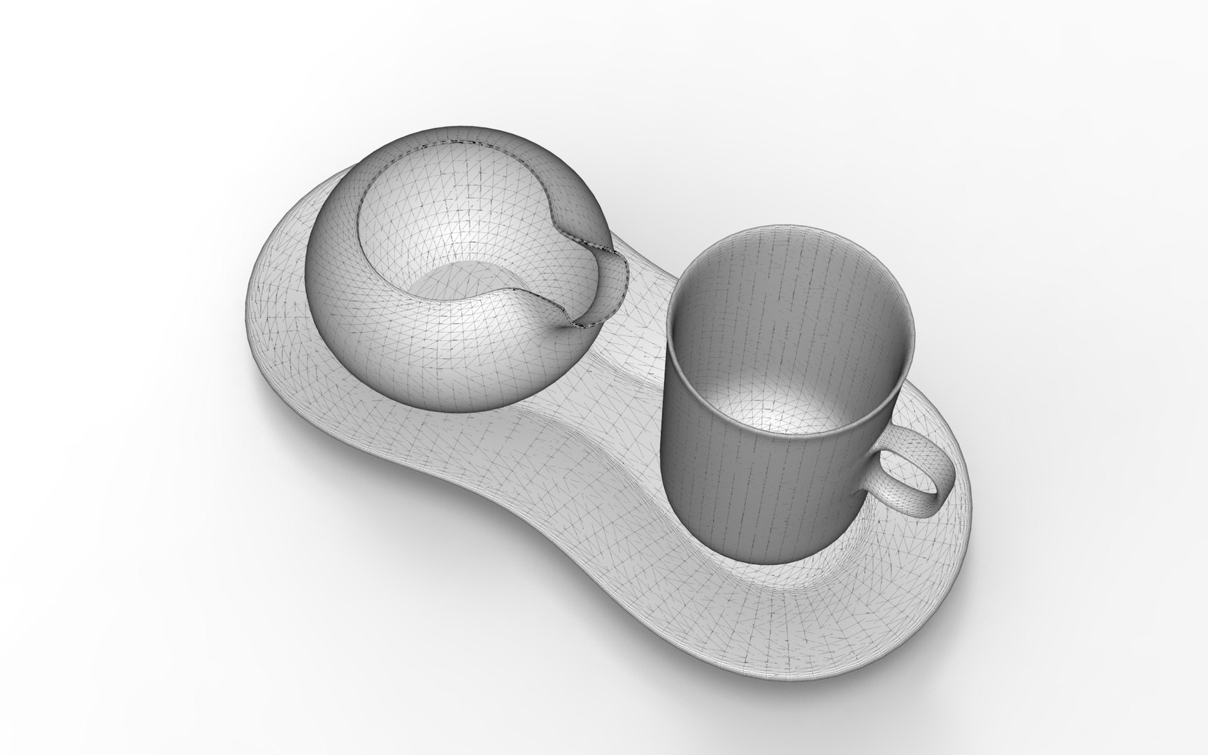 Kopl Milk Set Model - TurboSquid 2198177