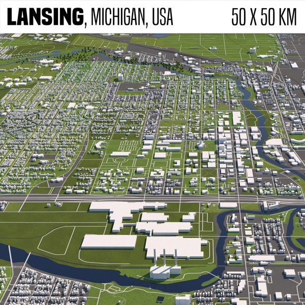 3D Michigan Models | TurboSquid