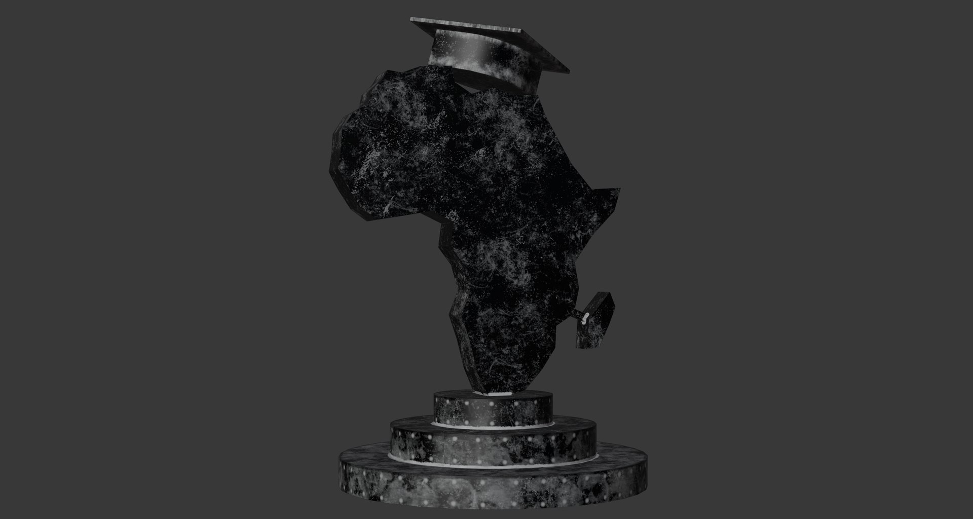 African Education Trophy 3D - TurboSquid 2370783