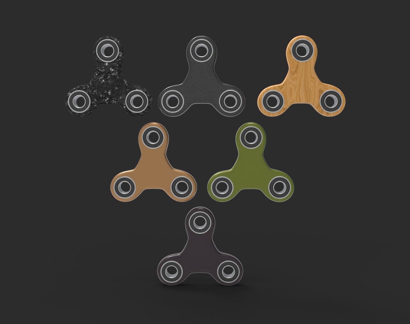Hand Spinner 3D Model 3D - TurboSquid 2339972